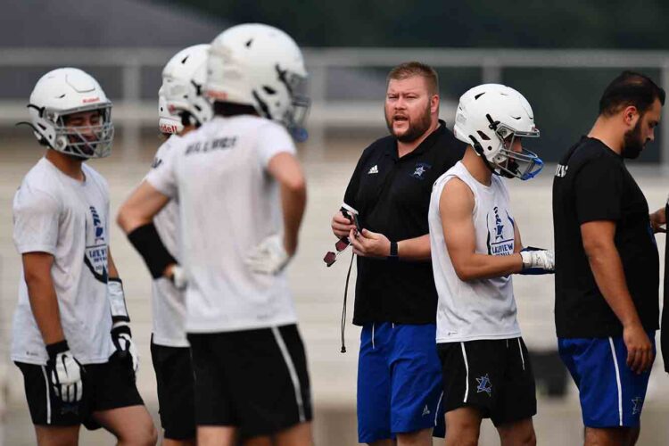 Derrick Bush seeks to right the ship as he takes over Lakeview football ...
